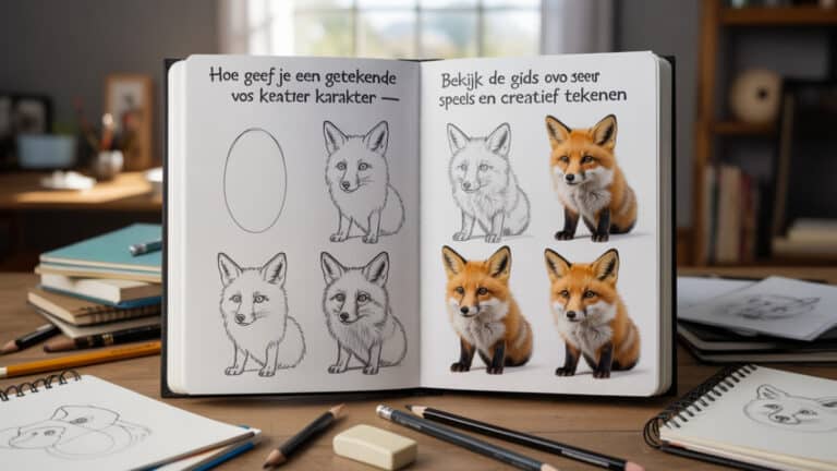 Vos tekenen stap voor stap: makkelijk & creatief in 2026